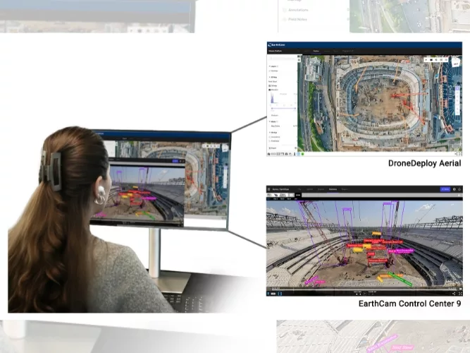 EarthCam and DroneDeploy Announce Unified Live Reality Capture Integration for Construction ...